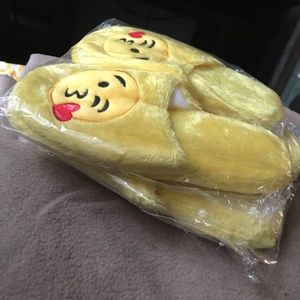 Shoes | Last Pair Yellow Flying Kiss Slippers New 2 | Poshmark